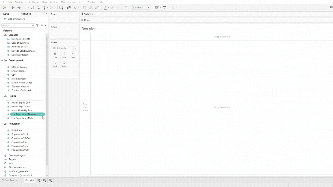 How to create a Box Plot in Tableau | Visualitics