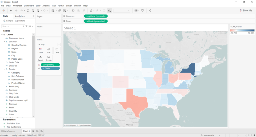How to create a choropleth map in Tableau | Visualitics