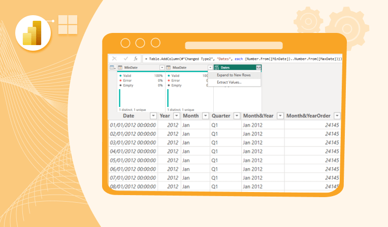 Come creare una Calendar Table in Dax & M | Visualitics