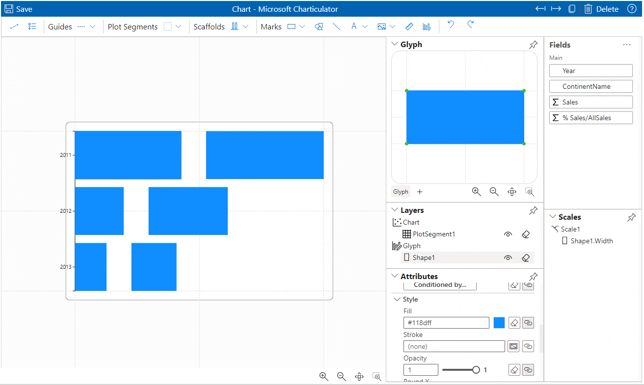 Charticulator: Custom Visuals in Power BI | Visualitics